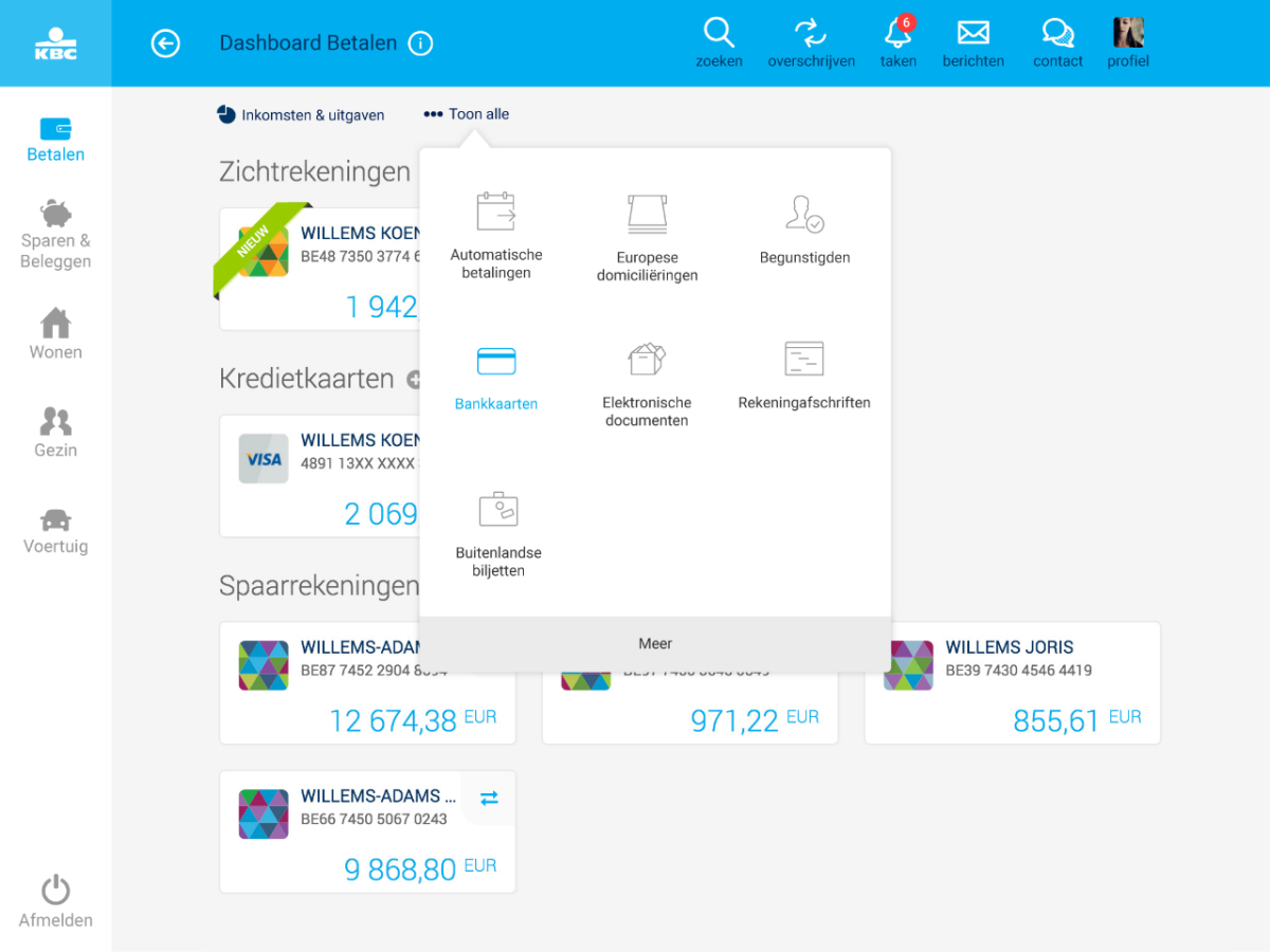Hoe werkt KBC Touch - betalen - KBC Bank & Verzekering